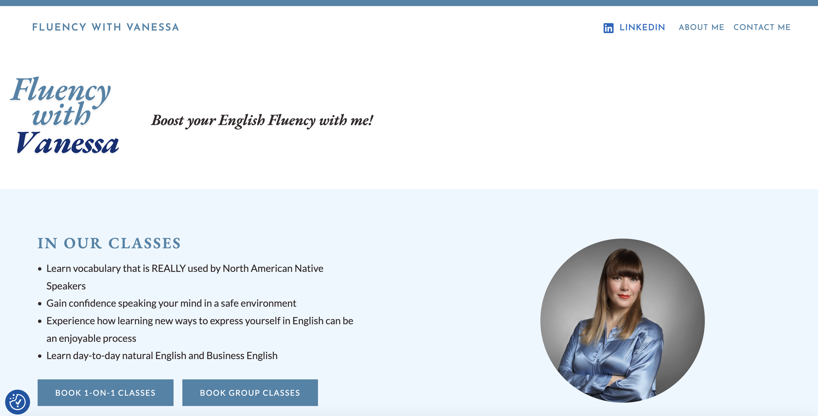 Fluency with Vanessa — Boost your English Fluency with Vanessa